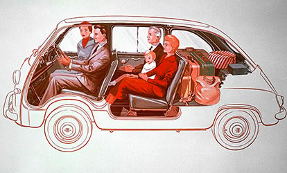 fiat 600d multipla